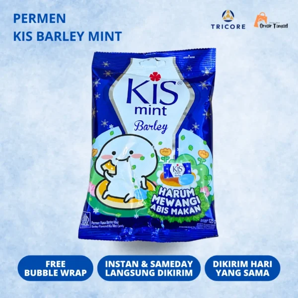 Permen KIS Rasa Barley Mint - Tricore Indonesia